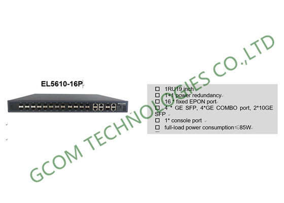 2 × 10GE SFP+ Port Optical Line Terminals Bi - Directional Bandwidth Control GL5610-16P