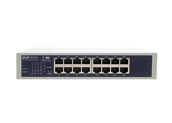 16 Port Managed Gigabit Ethernet Switch Layer 2 Remote WEB Control S20016B/S2016BF