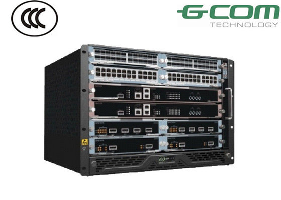 10 Slots FTTx OLT GPON 8 Line Cards Hot Plug Fan Chassis MAC Black Hole S8600-08