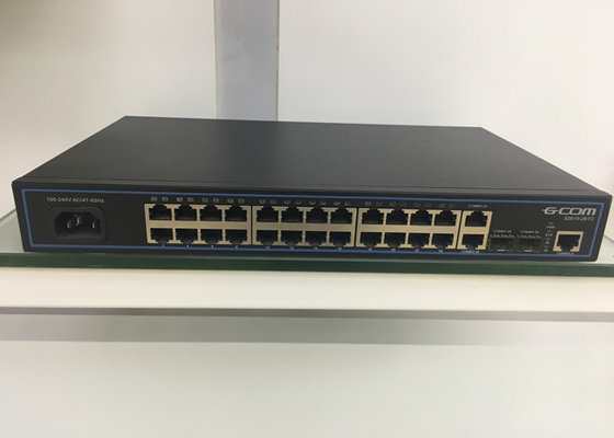 10 Uplink ports Layer 2 Gigabit Switch , ethernet layer 2 switch 7.14Gbps Forward - ing capacity