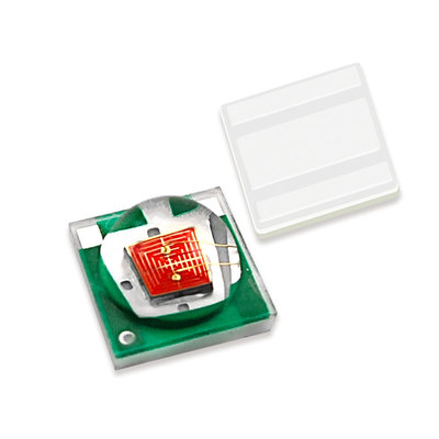 China Multi colours 360-650nm red green blue amber 3535 smd led chip supplier