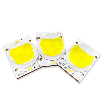 Getian Flip Chip Technology Led Module 100w Cob Led with 120° Lens supplier