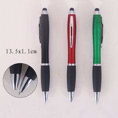 China twist curvy plastic touch pen,touch stylus pen supplier