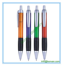 China gift branded corporate promotional plastic pen, promo ball pen supplier