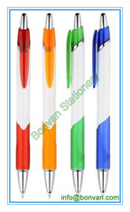 China promotional click pen,retractable slogan pen supplier