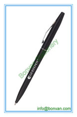 China plastic twist hotel pen,cheap price hotel ball pen for meeting use supplier