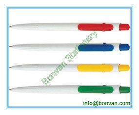 China simple click ball point pen, low budget for promotional consideration item supplier
