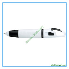 China Carabineer Pen, advertising gift use Carabineer style ball pen supplier