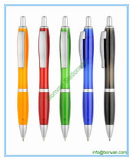 China gift ball pens for company logo branding,transparent body supplier