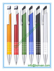 China exclusive plastic advertising ball point pen in click action supplier
