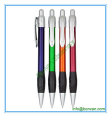 China gripped executive plastic pen,matt color plastic gift printed ball pen supplier