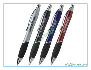 China logo ballpoint pen, logo branded advertising promotional pen supplier