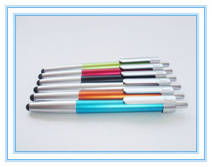 China novel style promotional stylus touch ball pen supplier