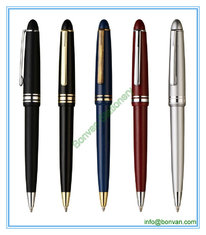 China classical logo branded hotel ball pen for guestroom writing supplier