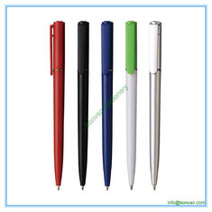 China plastic cheap ballpoint pen for hotel use, holiday inn plastic pen supplier