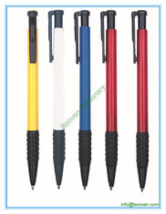 China advertising hotel ball point pen with rubber grip supplier