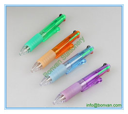 China mini multi color ball pen, students multicolor gift ball pen supplier