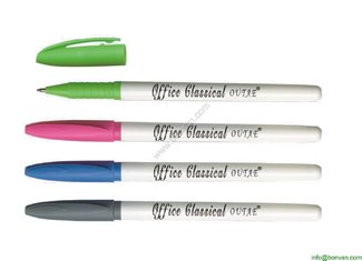 China printing customized office ballpen,logo customized office pen supplier