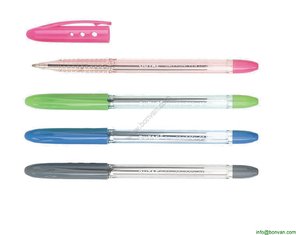 China Promotional advertising office plastic ball pen supplier