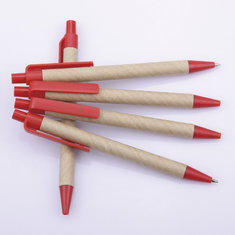 China Eco craft paper promotional giveaway pen, promotional eco pen supplier