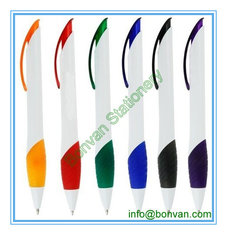 China pad printed logo ball pen, advertising logo pen supplier