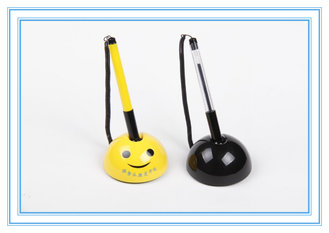 China plastic counter pen,desk pen, bank counter ball pen supplier