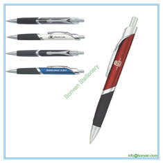 China plastic deluxe pen,deluxe plastic ball pen for logo promotion supplier