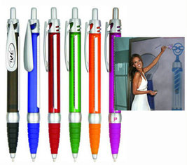 China printed slogan flag pen,cheap banner ball pen supplier