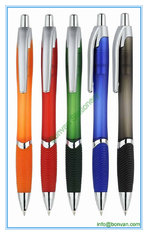 China silk screen printed gift advertising pen, giveaway ball pen supplier