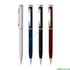 China engraved metal ball pen, laser metal ball point pen supplier