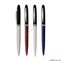China rubber sprayed metal pen, rubberized metal pen for hotel use supplier