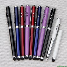 China high quality led light metal pen,light metal pen with led light supplier