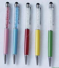 China low price crastal metal pen from zhejiang factory,crystal metal gift pen supplier