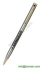 China promotional gift steel pen, printed logo stainless steel pen supplier