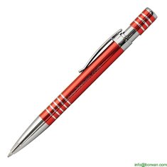 China click red color promotional metal pen,red aluminum promotional pen supplier