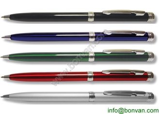 China premium advertising gift metal ballpoint pen supplier