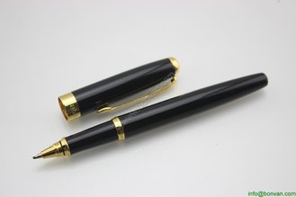 China engraved gift use metal roller ballpen, brass material supplier