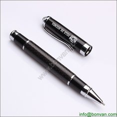 China Luxury carbon fiber designed Featured metal roller pen supplier