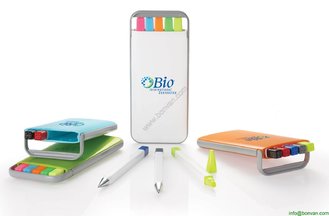 China novel gift pen,pen, pencil, highlighter set, combo gift pen set supplier