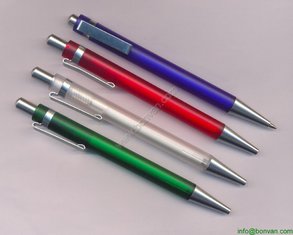China gift pen, frosted plastic ball,logo branded advertising gift pen supplier