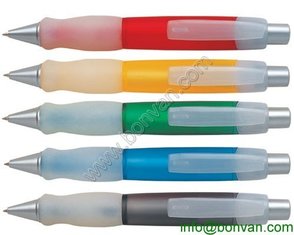 China gift pen, giant ball pen with rubber grip,big plastic pen for promotion attractive supplier