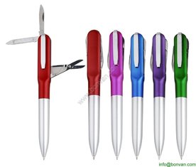 China novel pens,multifunction pen, snail cutter ball pen,functional ball pen supplier
