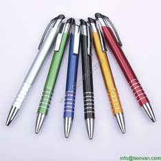 China personalized aluminum promotional pen,personalized ball pen from wenzhou factory supplier