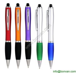 China promotional gift stylus touch pen,colored lacquer plastic stylus pen,gift stylus pen supplier