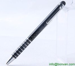 China popular aluminum metal phone pen,logo printed iphone touch pen supplier