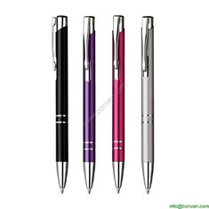China High quality  purple color metal ball pen for promotion gift,aluminum pen supplier