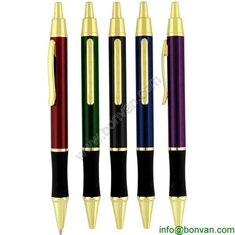 China Wholesale Stationery Supplier Highlighted metal Ball Pen, metal ballpoint pen from china supplier