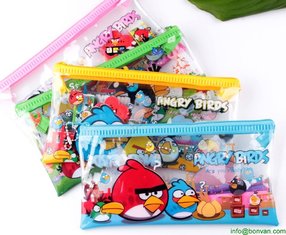 China Cartoon Child Stationery Set With Metal Tin Pencil Box,Wholesale Stationery Set supplier