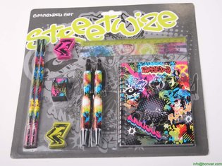 China Promotional Office Stationery Set for Kids Pencil Set Gift Box Packaged supplier