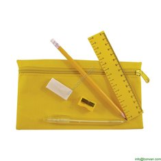 China School Gift Pencil Eraser Sharpener Ruler Set Packed in Colorful Gift Box supplier